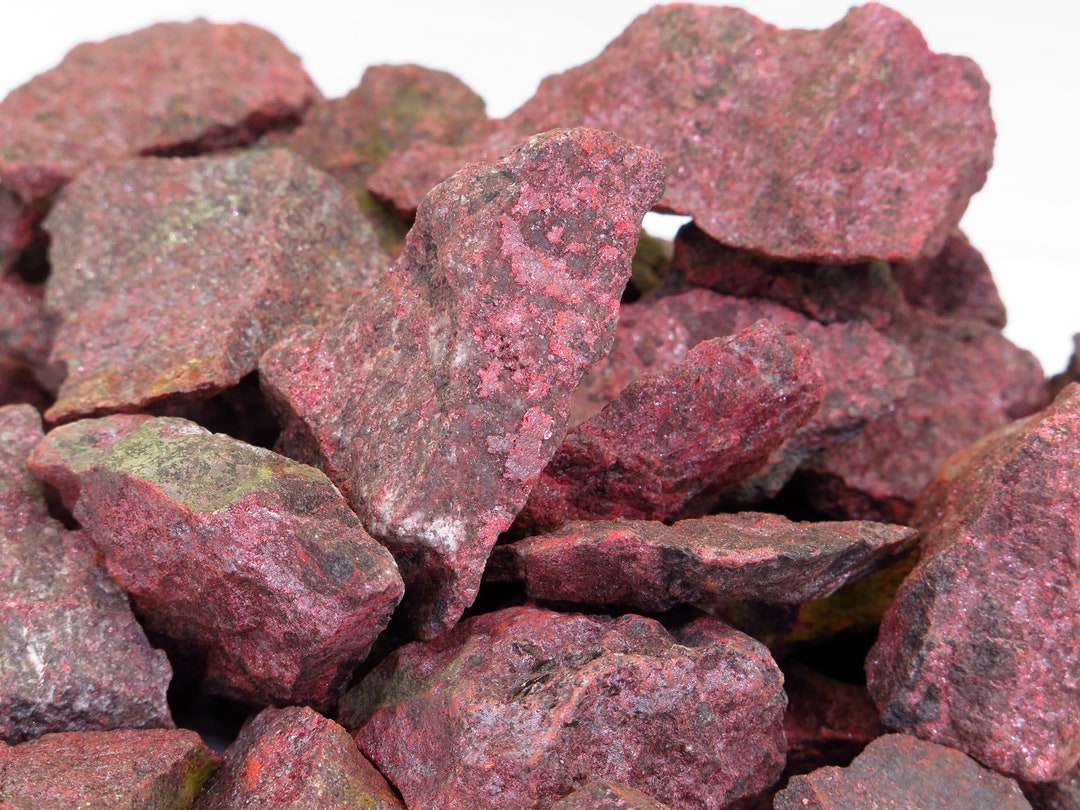 RED CINNABAR Crystal Mineral Specimen From Almaden Mines, Spain ...