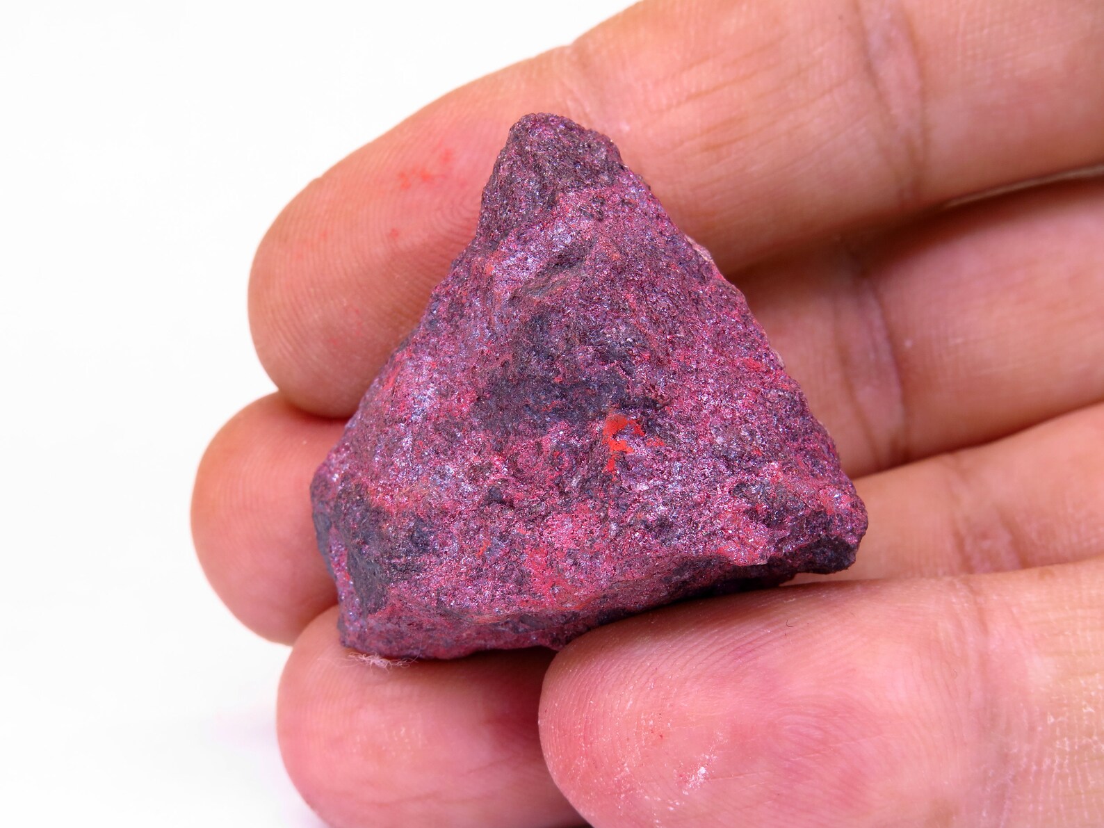 RED CINNABAR Crystal Mineral Specimen From Almaden Mines, Spain ...