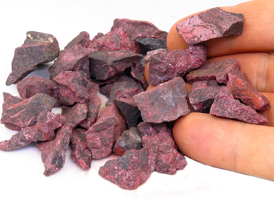 Lot Cinnabar Crystal Mineral Specimen Almaden Mines From Spain - Lot ...