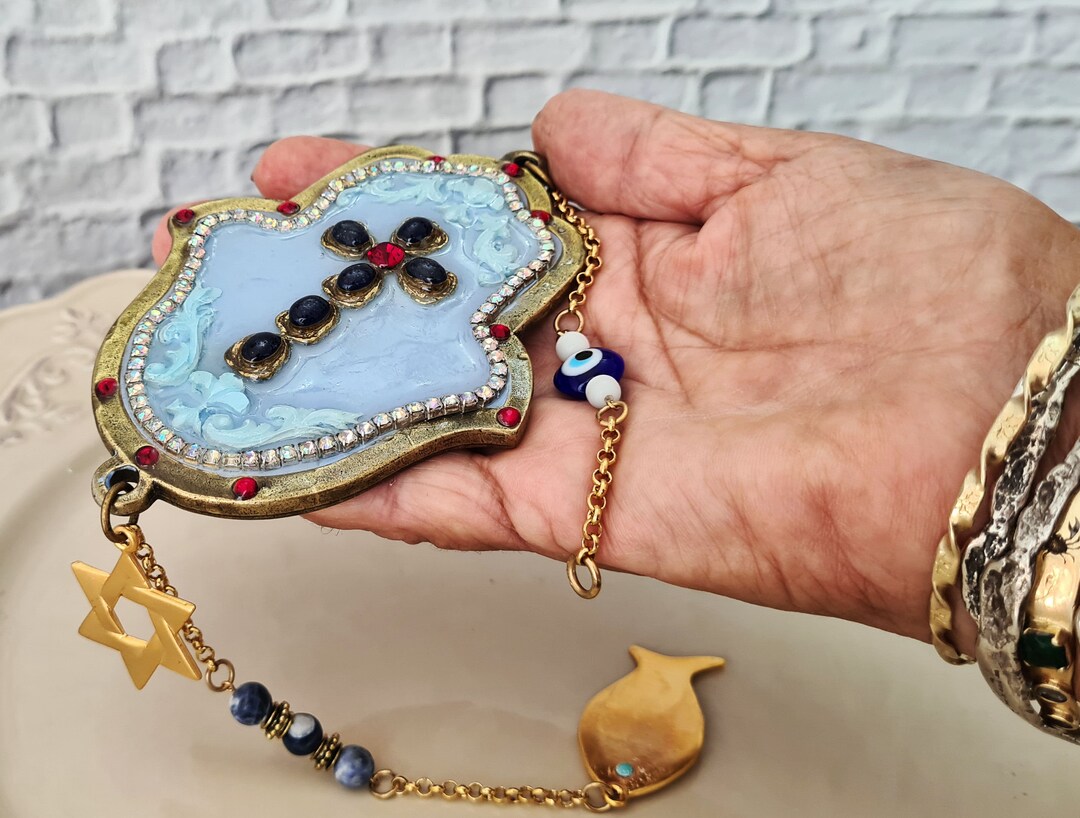 Fatima Wall Decor, Fatima Hand Hamsa, Hamsa Hand, Hamsa Wall Hanging ...