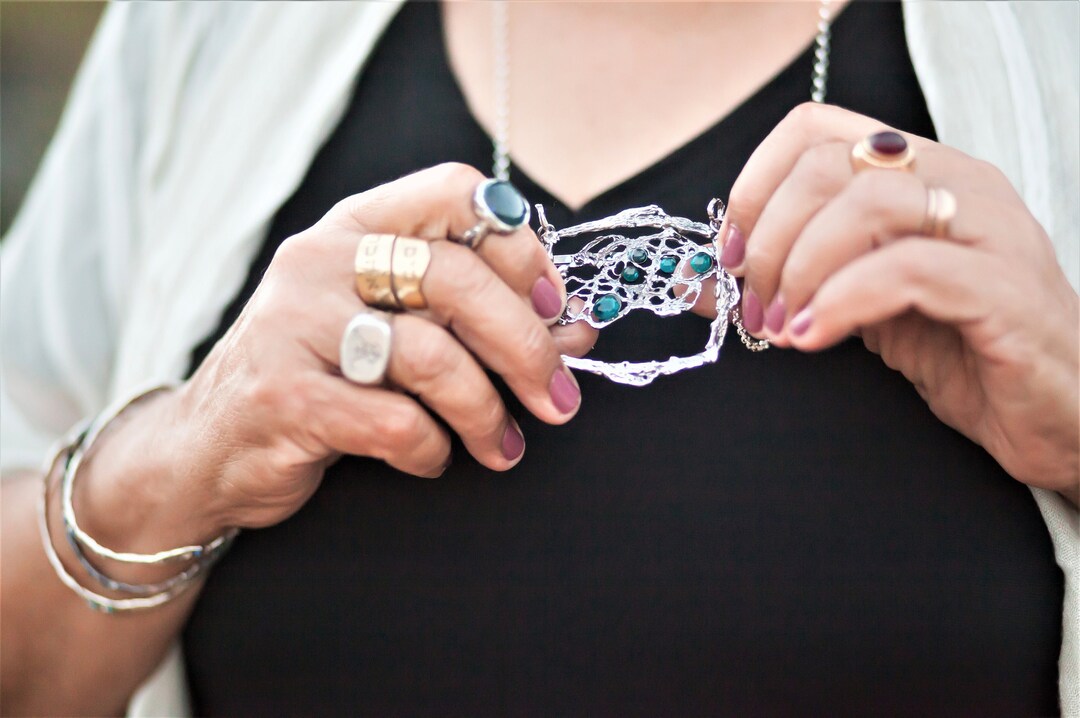 Collares colgantes rústicos únicos para mujeres, joyería moderna ...