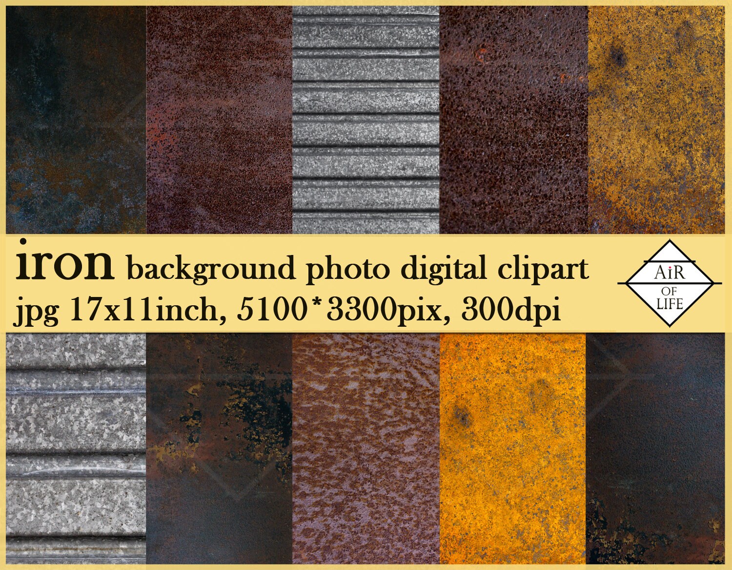 Iron clipart stock photos texture background digital download | Etsy