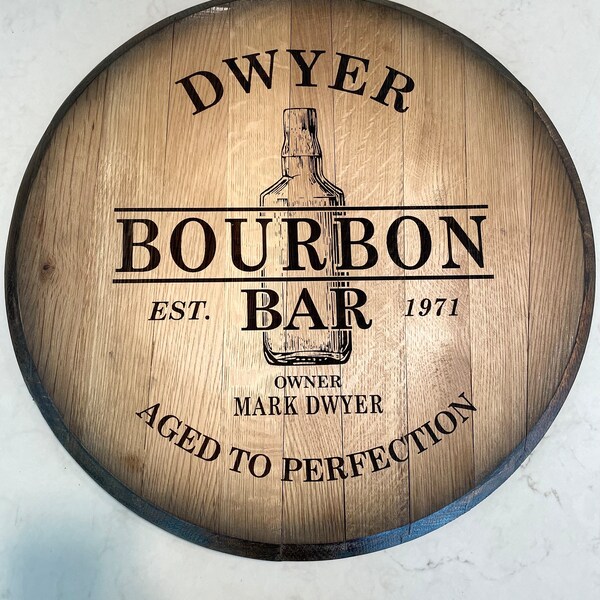 Custom Barrel Sign - Etsy