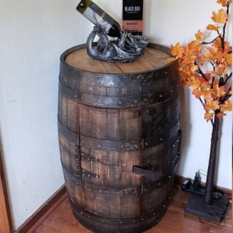 Build Your Own Whiskey Barrel Cabinet Kit. Includes All - Etsy