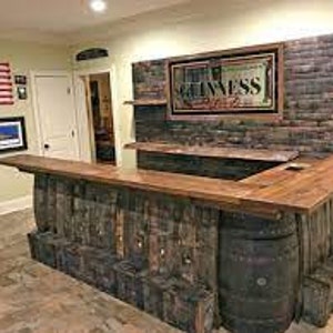 Authentic Whiskey Barrel Staves- 5 Pack Multiple Sizes and Options to ...