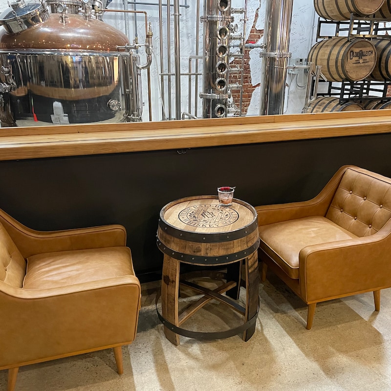 Whiskey Barrel Table - Etsy
