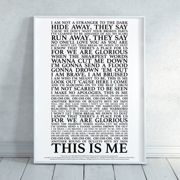 The Greatest Showman - Etsy