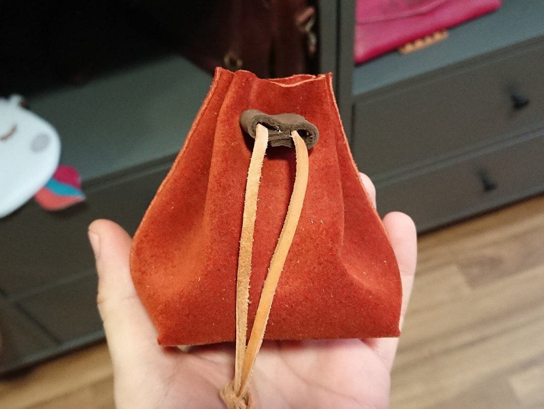 Leather Coin Pouch, Medieval Coin Pouch, Suede Coin Pouch, Custom ...