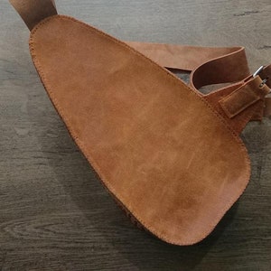 Laced Suede Sling-bag Pattern - Suede Slingbag Pattern - Leather ...