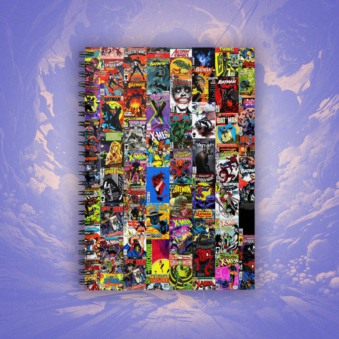 Classic Comics Spiral Notebook Ruled Line - Etsy