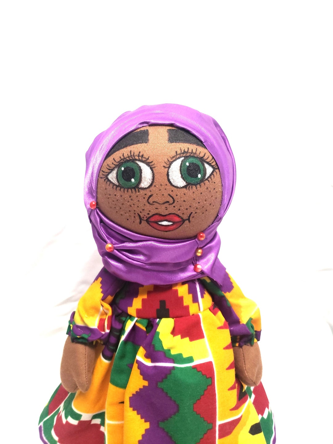 Muslin Doll, Islamic Doll, African American Doll,pan African Doll ...