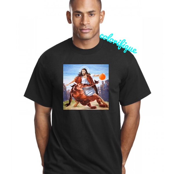 Jesus Dunking on Devil - Etsy