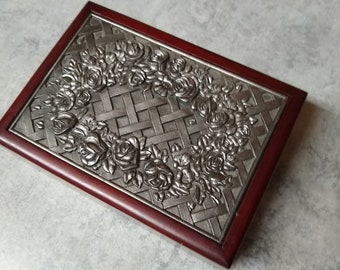 Pewter Jewelry Box | Etsy