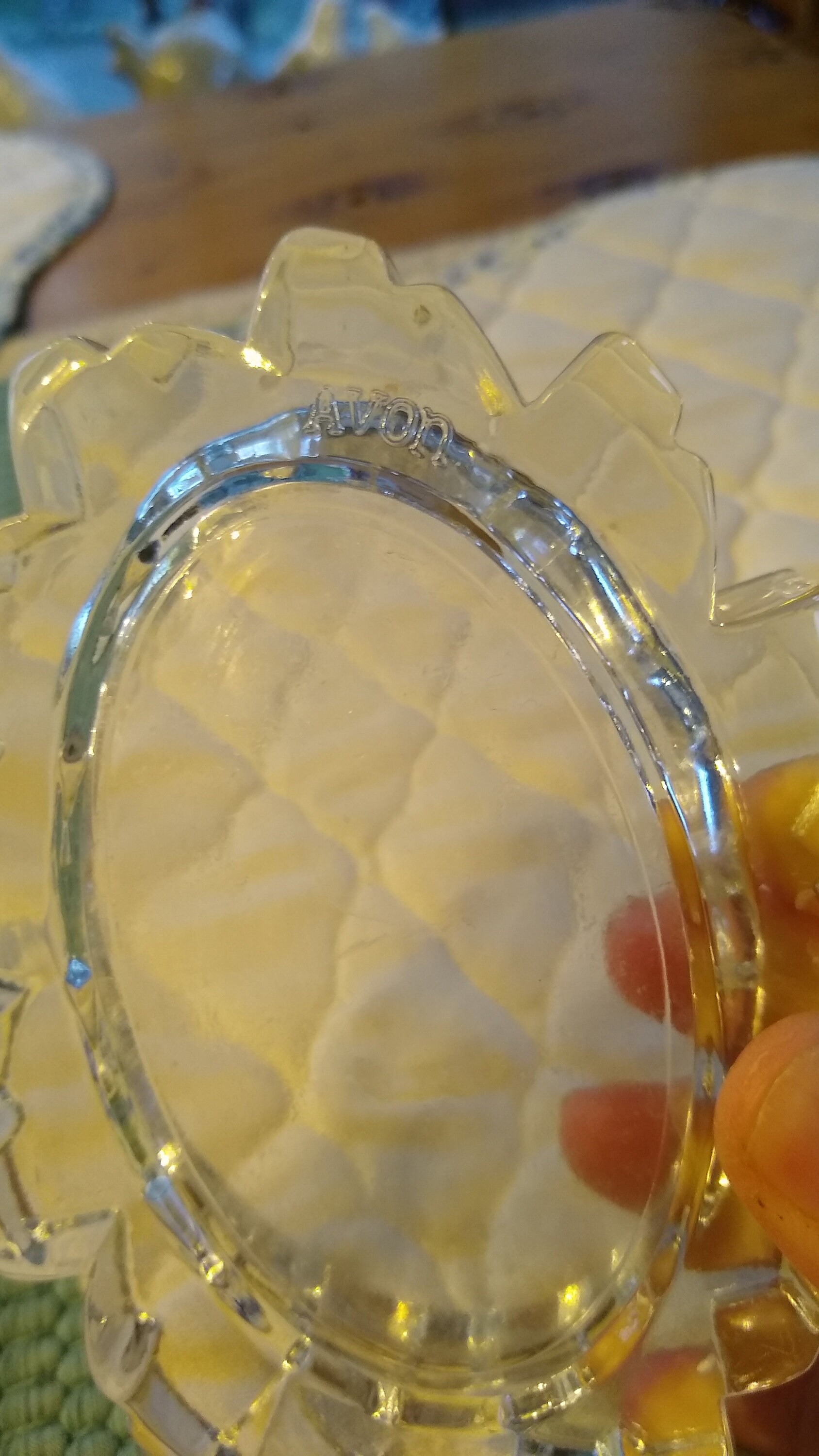 Avon Oval Glass Soap Dish - Etsy