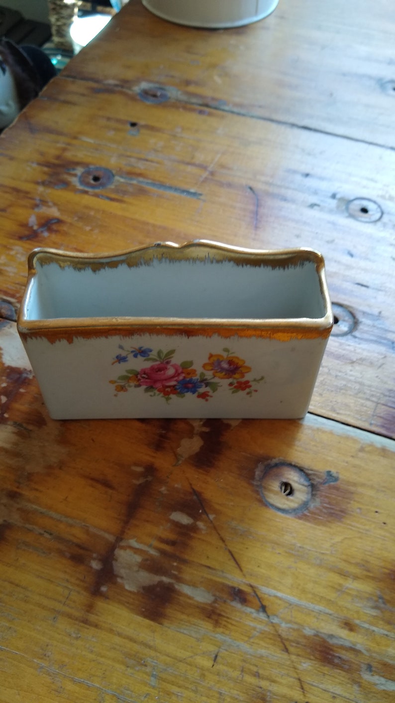 Antique Old Paris Porcelain Limoges Desk Letter Holder Box - Etsy