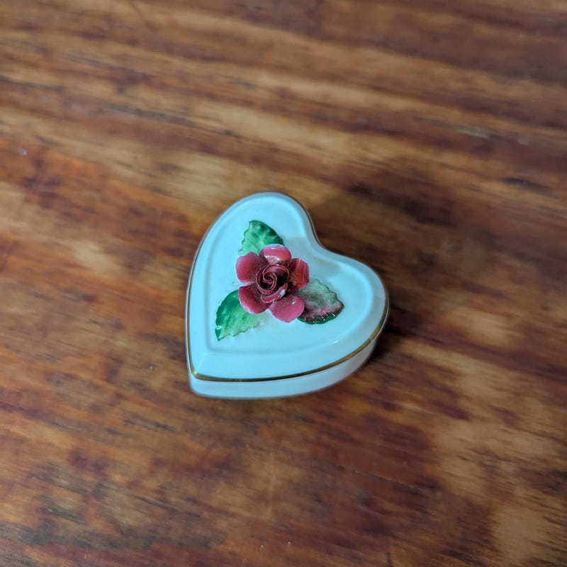 Trinket Box Staffordshire - Etsy