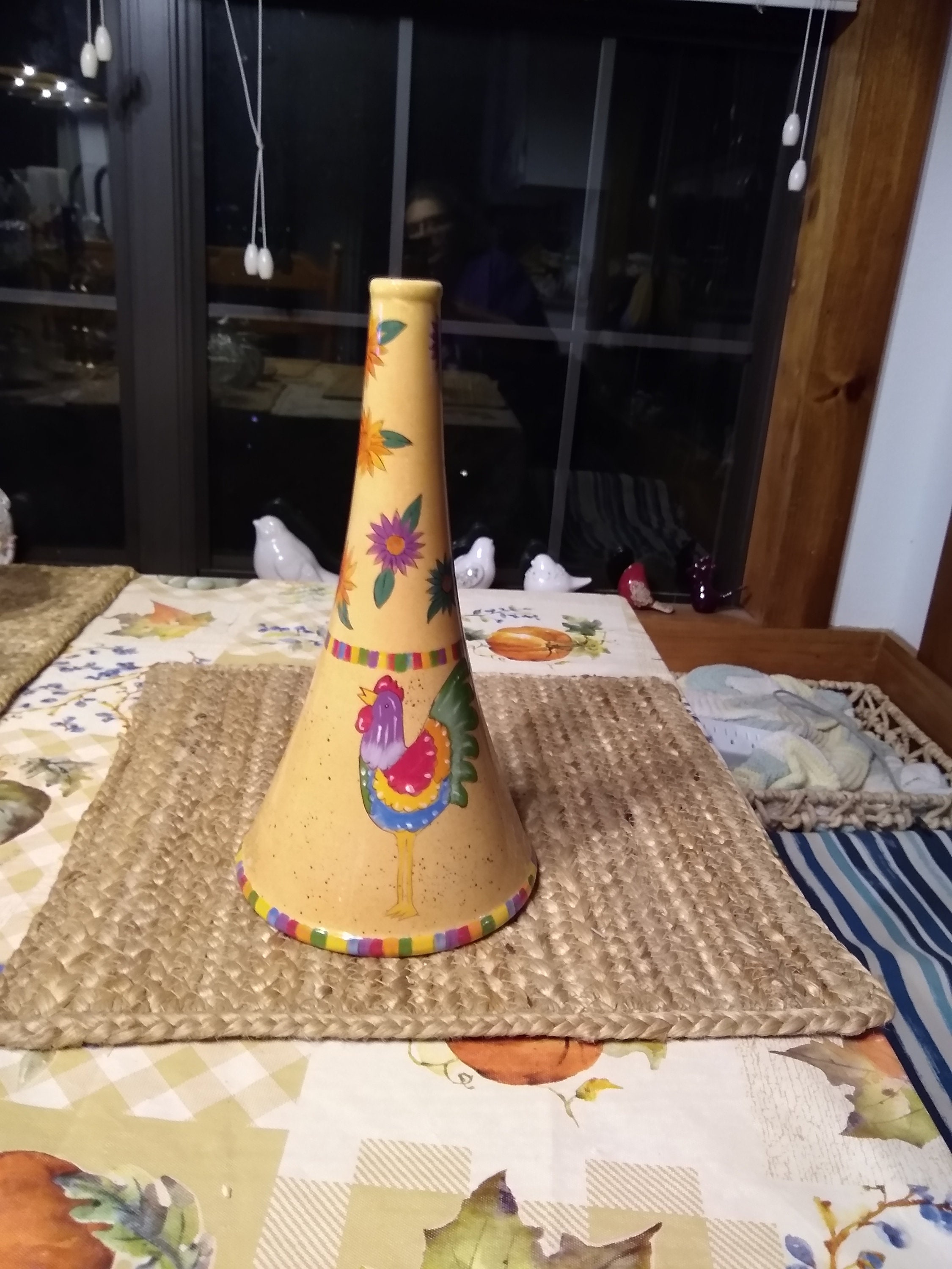 Bella Casa by Ganz Country Rooster Vase Vases Home Décor etna.com.pe