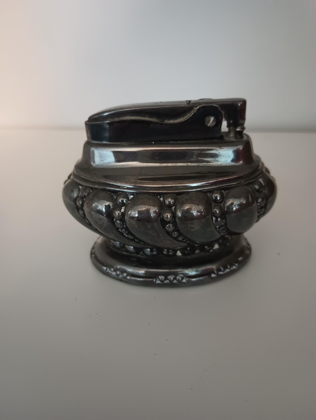 Mid Century Silverplate Ronson Crown Table Lighter-vintage 1950s ...