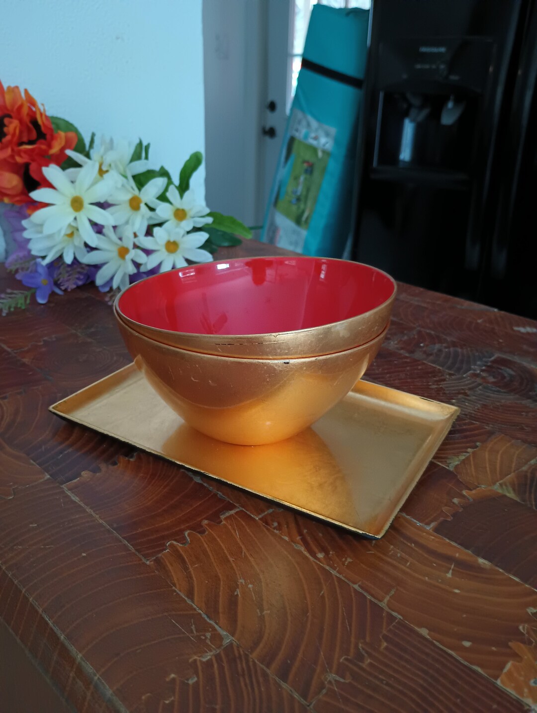 2 Takahashi Lacquer Bowls and a Tray - Etsy