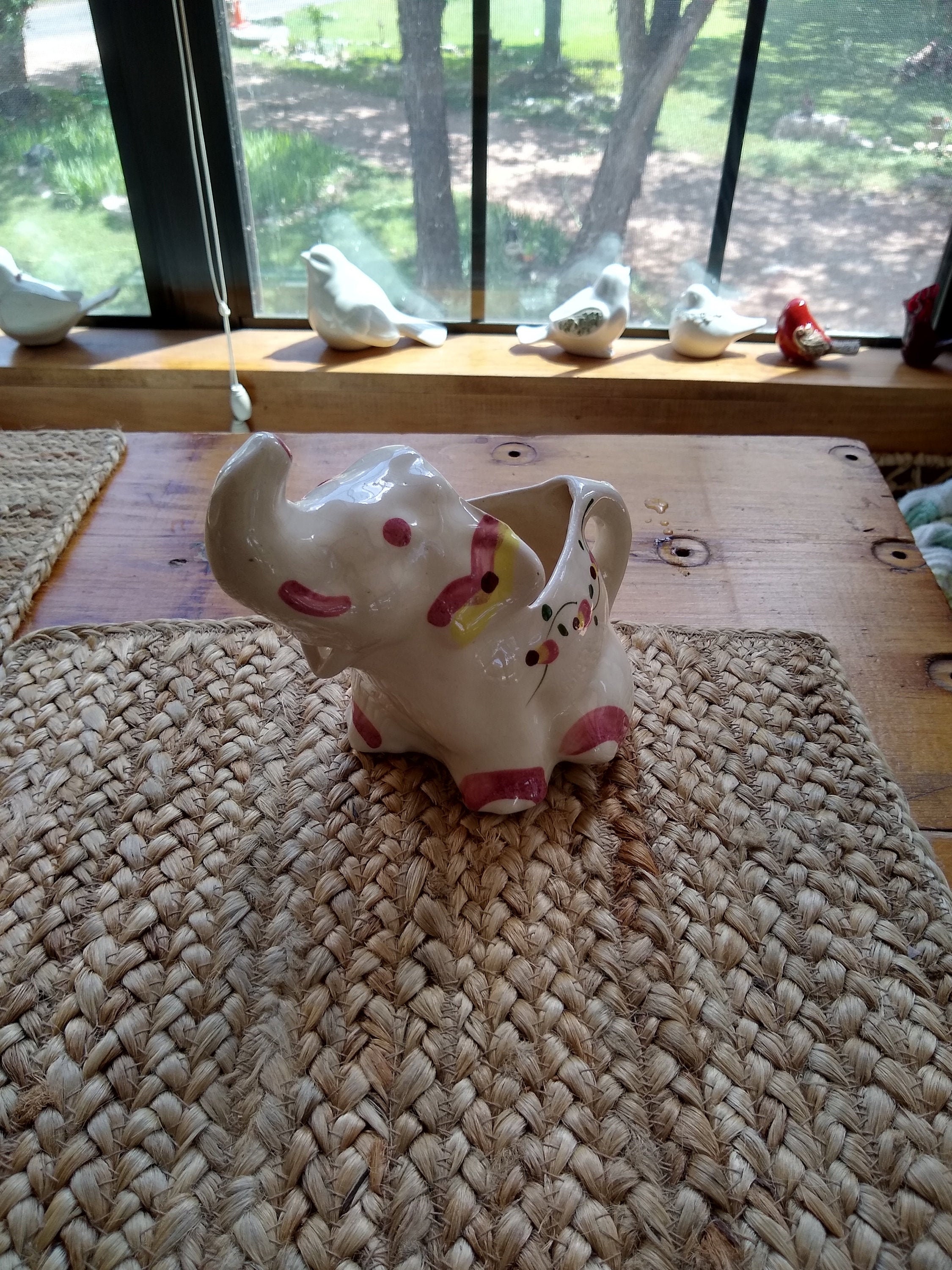 Elephant Pitcher or Planter - Etsy UK
