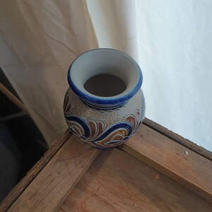 Mid Century Modern Handarbeit Pottery Vase Handmade in West Germany ...