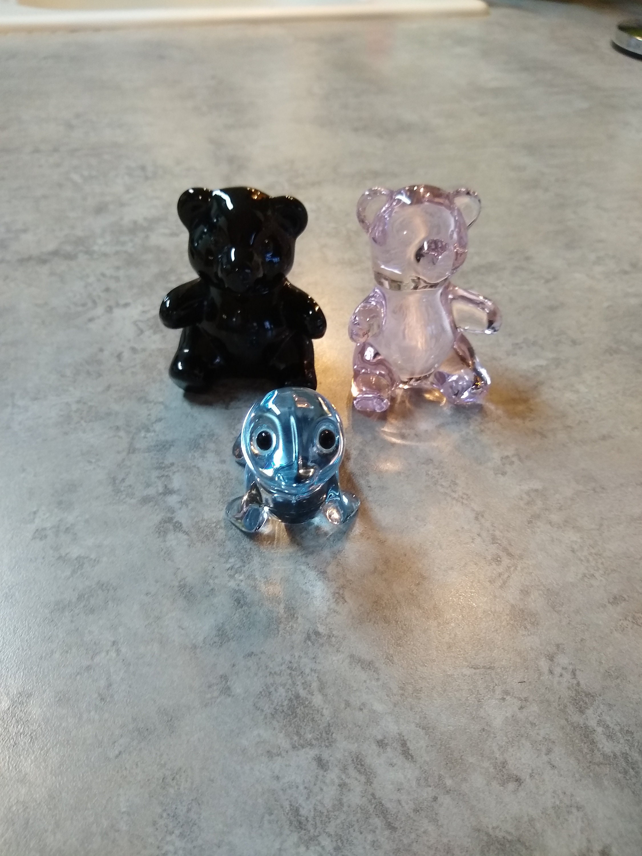 Vintage Oneida 24% Lead Crystal Hand Cut & Blown Black Pink | Etsy