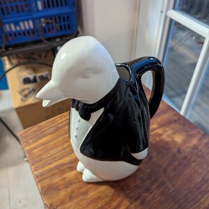 Penguin Pitcher - Etsy
