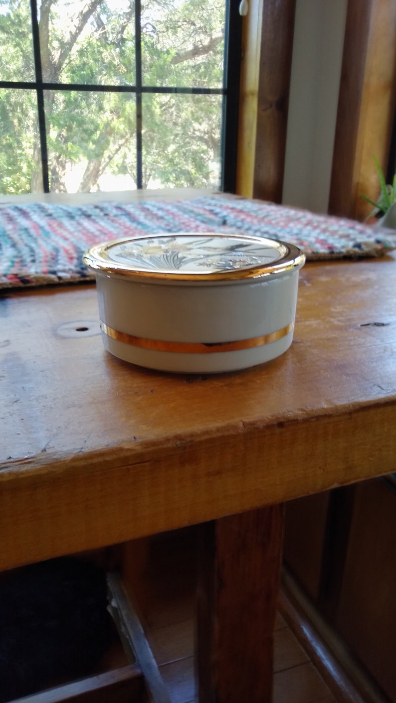 Vintage Japanese Art of Chokin Engraved Trinket Box With 24K - Etsy