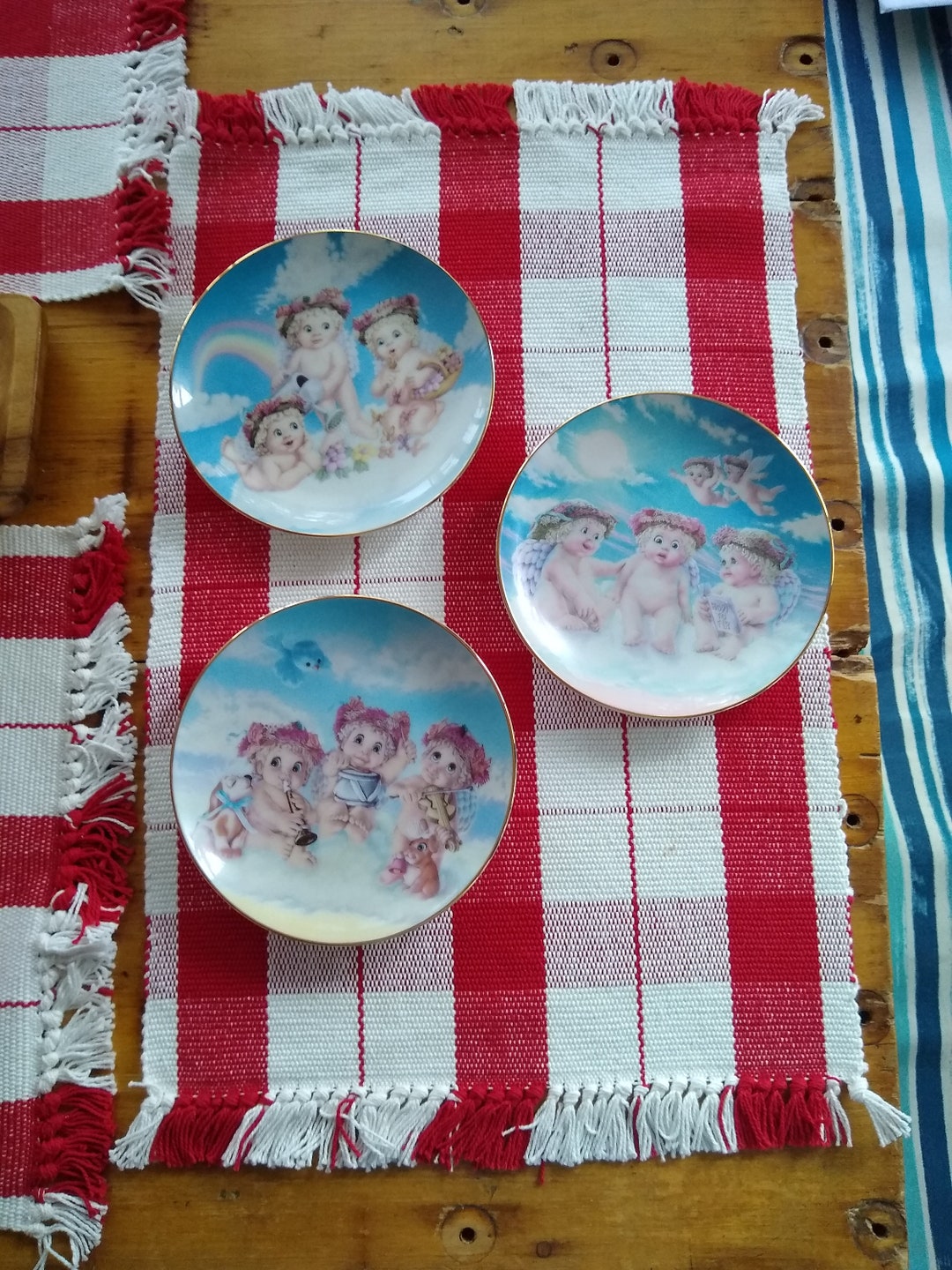 Set of 4 Vintage Dreamsicles Collectible Plate Dreamsicle Angels - Etsy