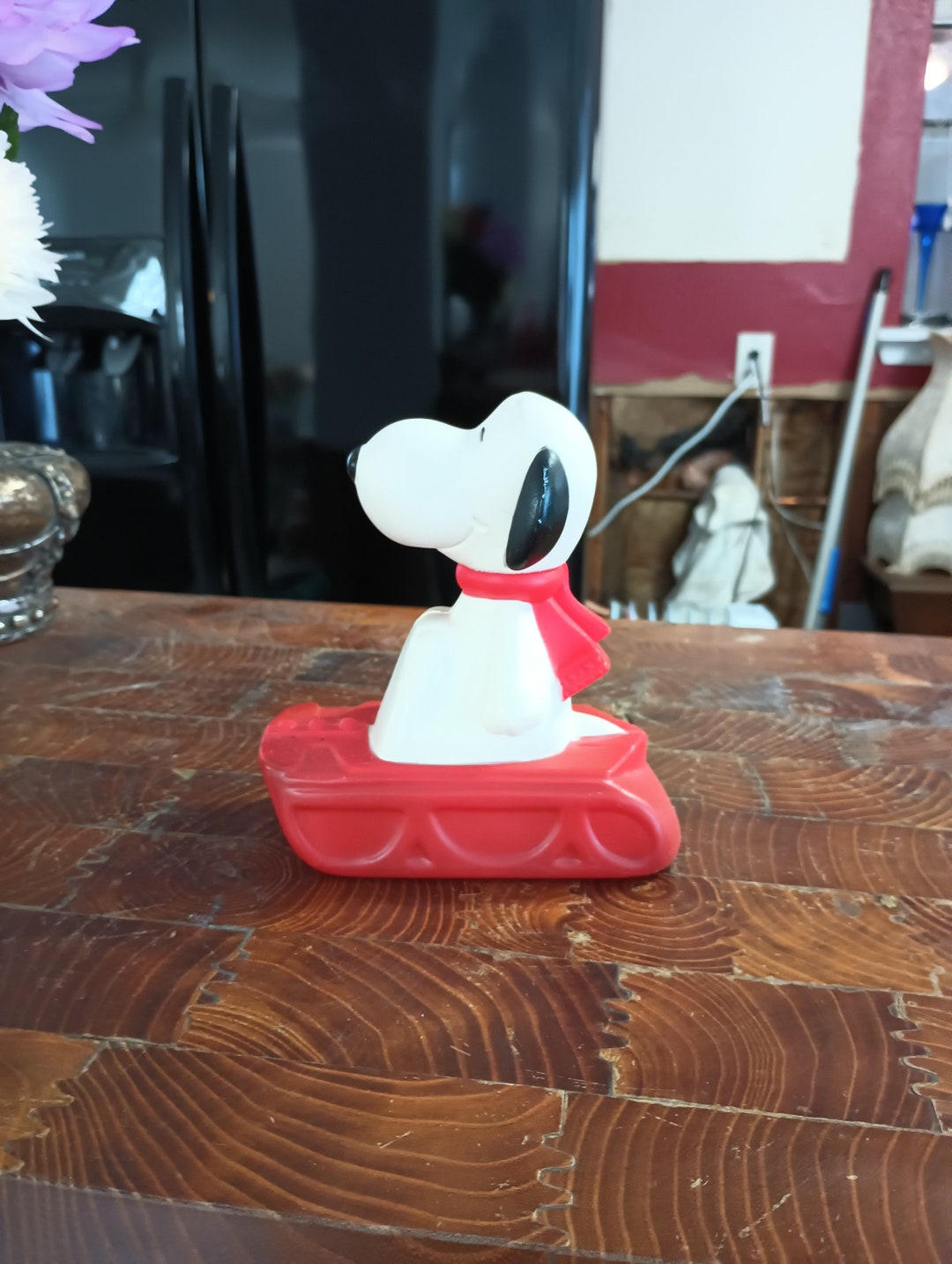 Vintage Avon Snoopy's Snow Flyer Bubble Bath 1970's Peanuts Collection ...