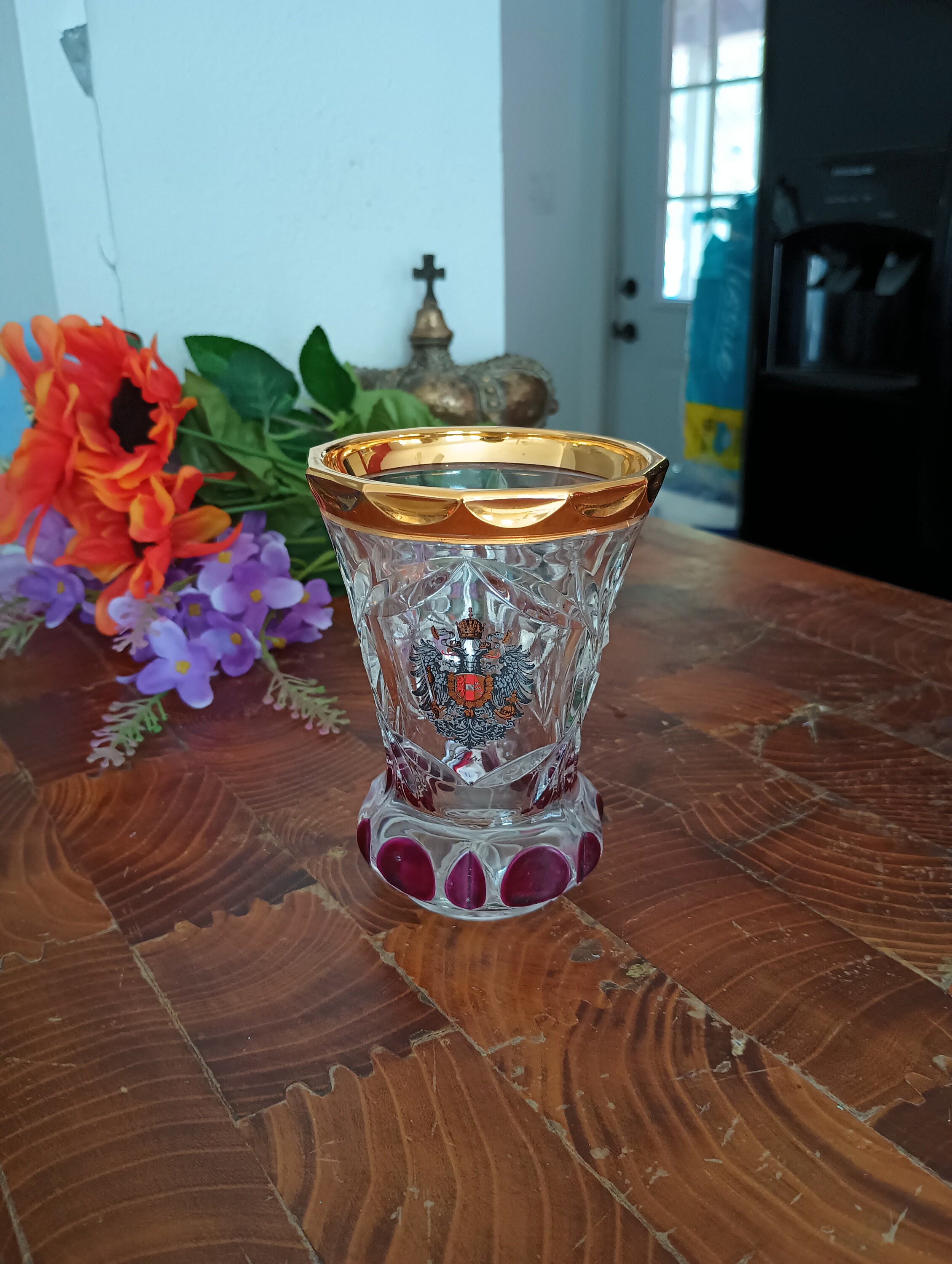 Heavy Cut Crystal Spooner, Bohemian Glass - Etsy