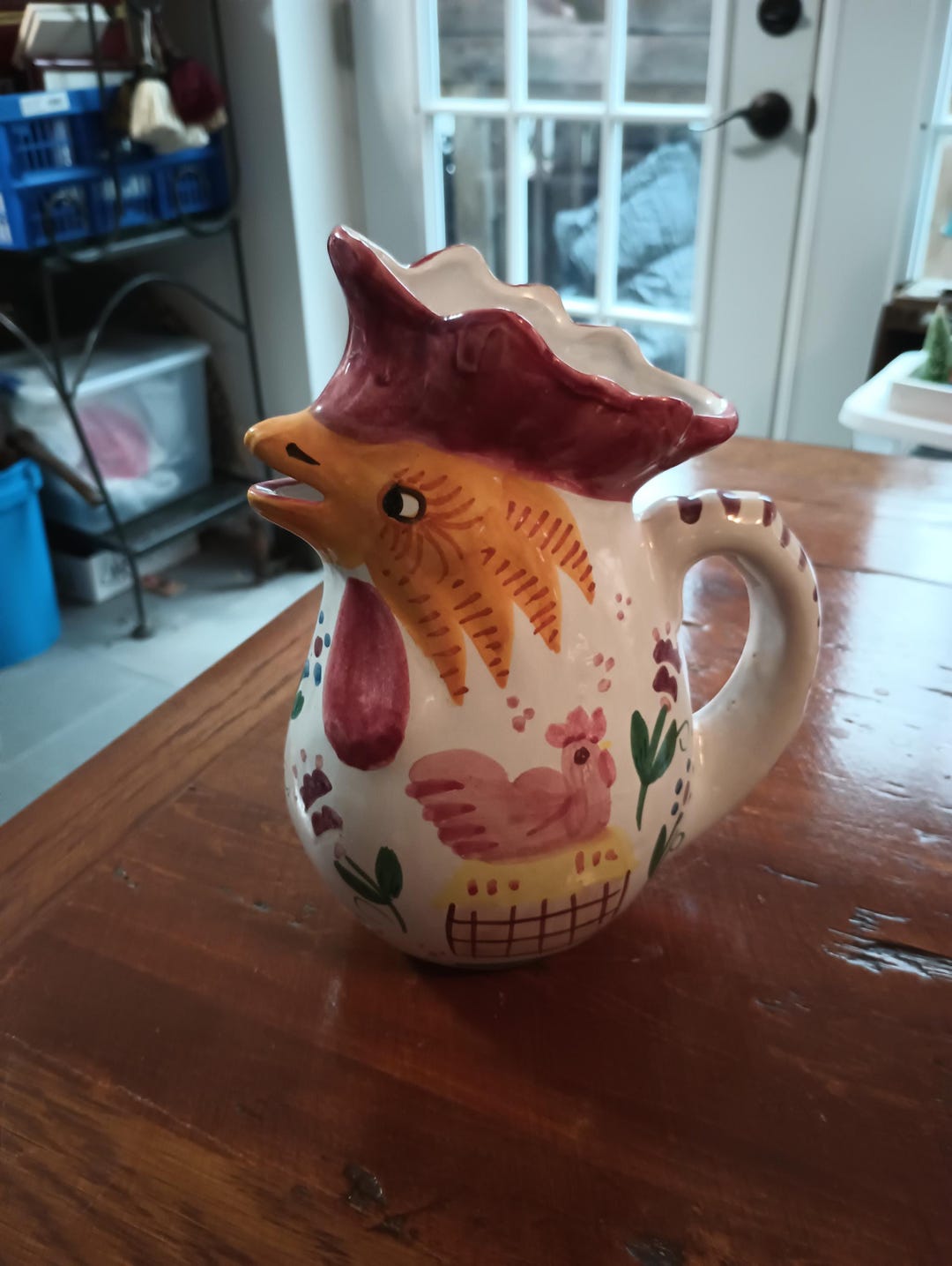 Vintage Sigma Taste Setter Chicken/rooster Pitcher, Made in Italy - Etsy