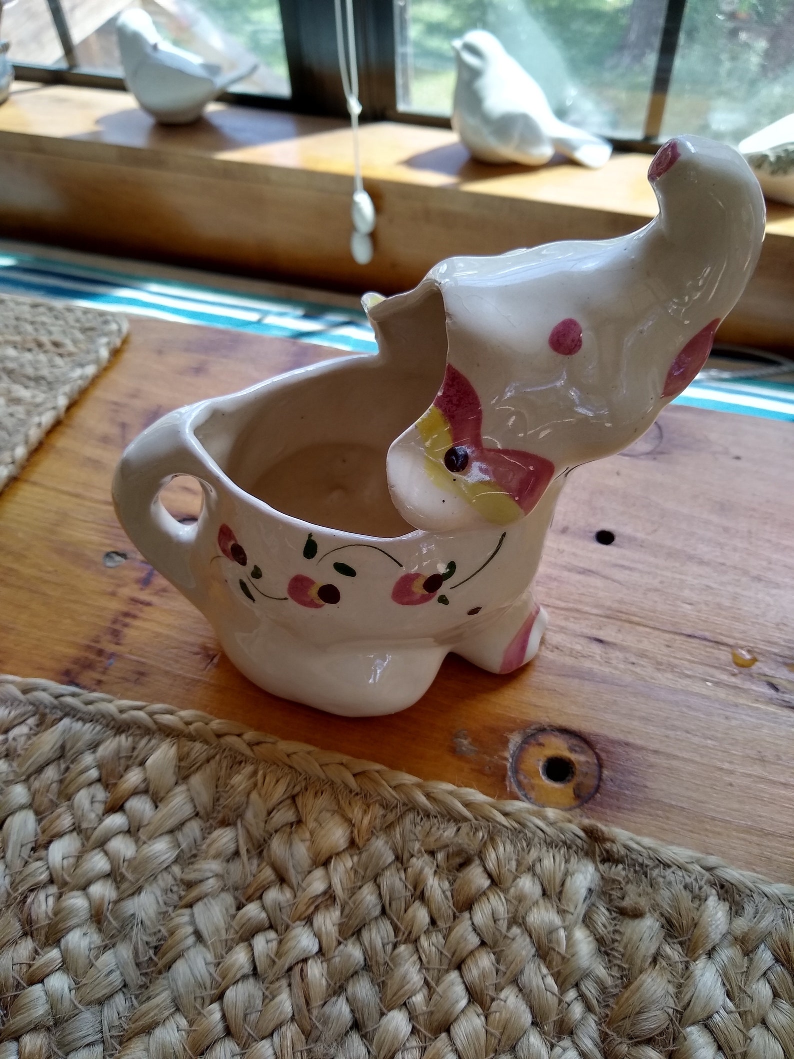 Elephant Pitcher or Planter - Etsy UK