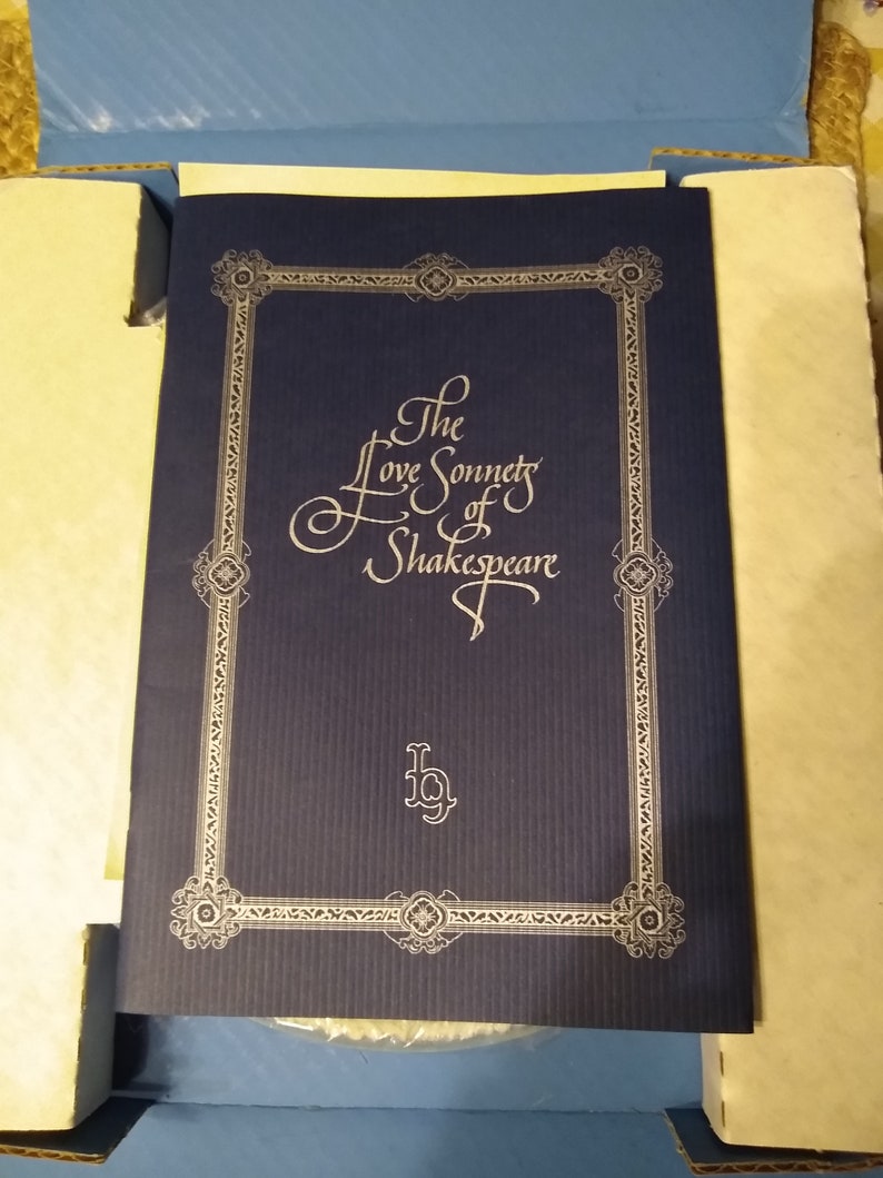 The Love Sonnets of Shakespeare Shall I Compare Thee to a - Etsy