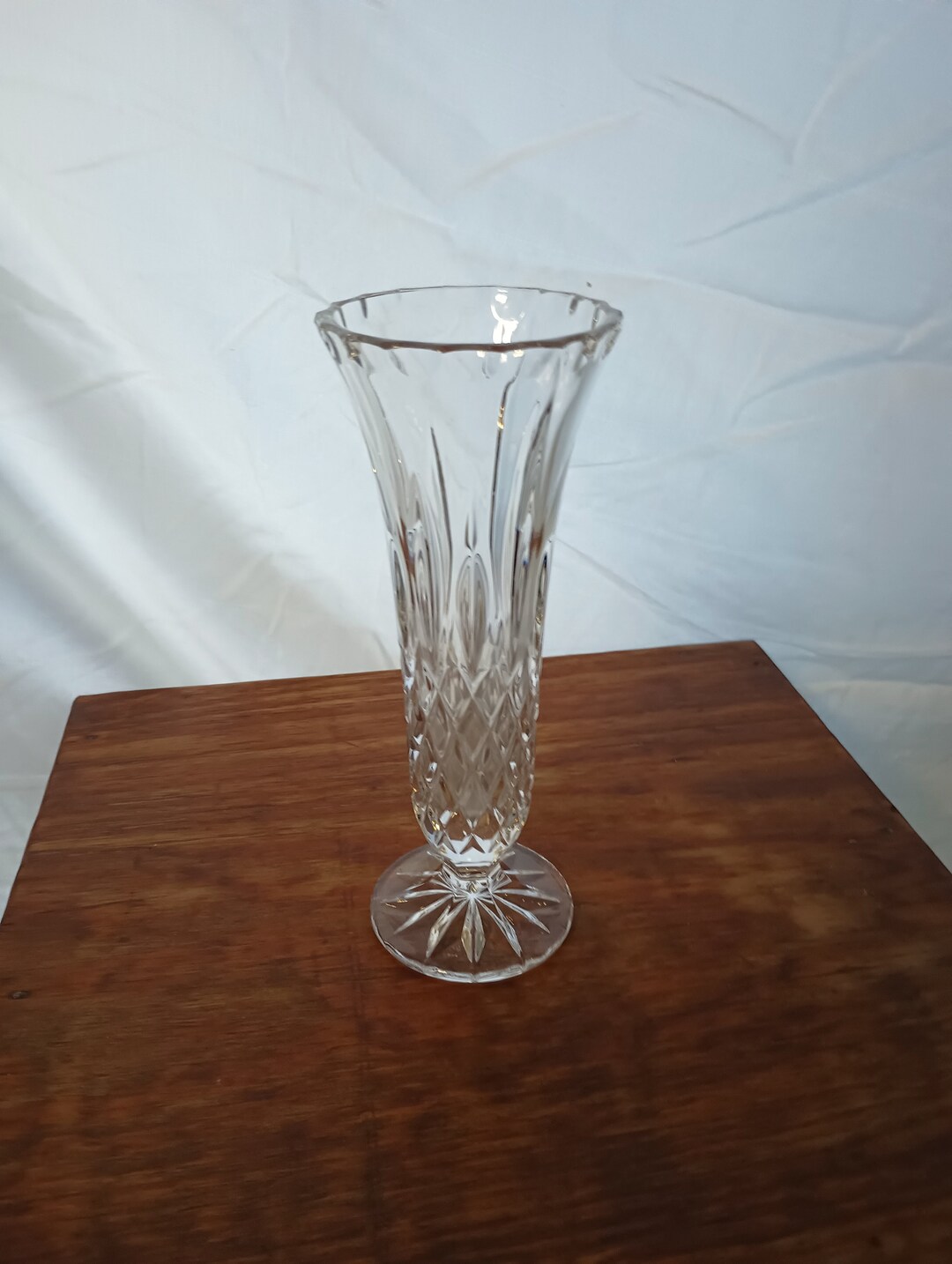 Vintage Gorham King Edward Crystal Bud Vase - 8 Inch - Etsy
