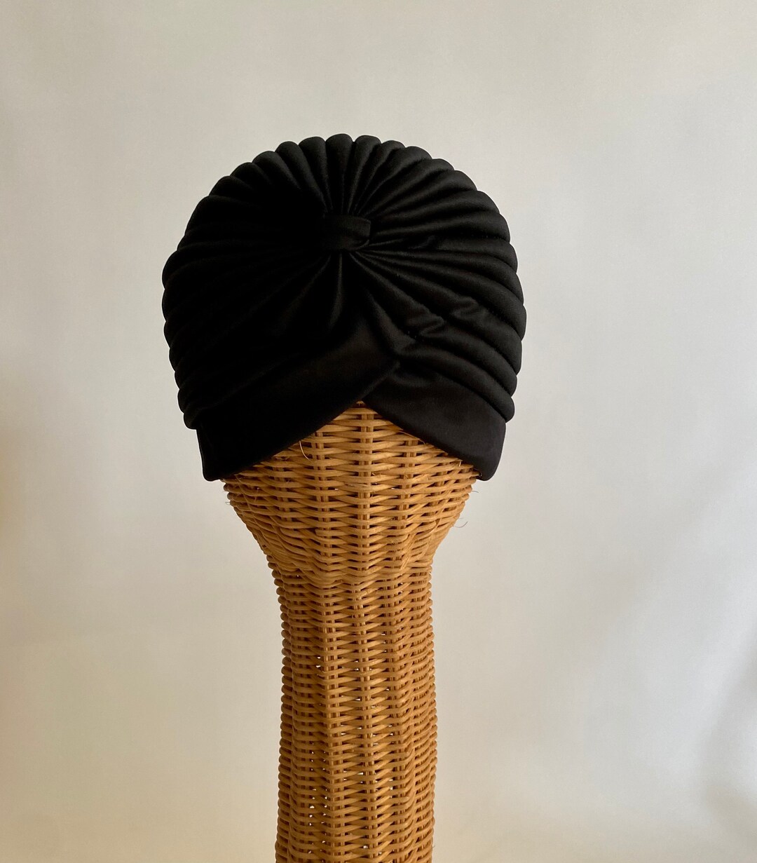 Stretch Satin Turban | Fashion Turban - Hat | Black Satin Turban - Etsy