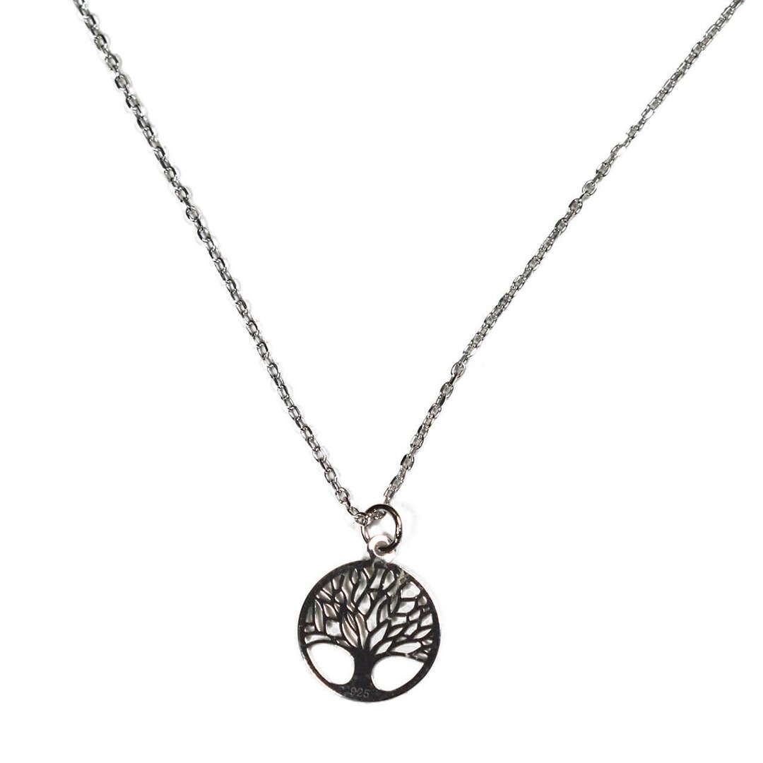 Silver Tree of Life Necklace | Bonsai Tree Charm | Silver Tree of Life ...