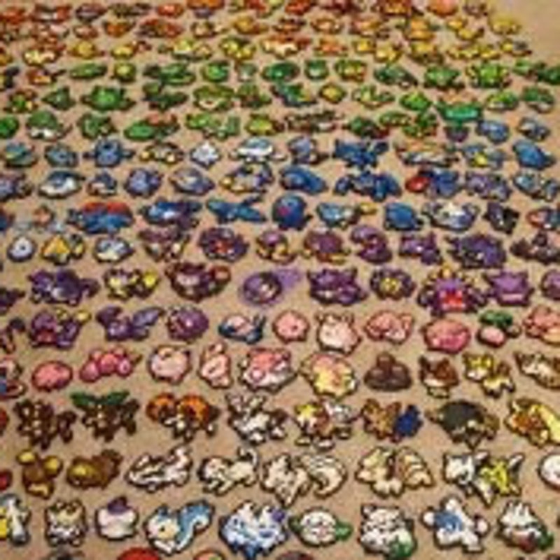 Perler Beads Charizard - Etsy