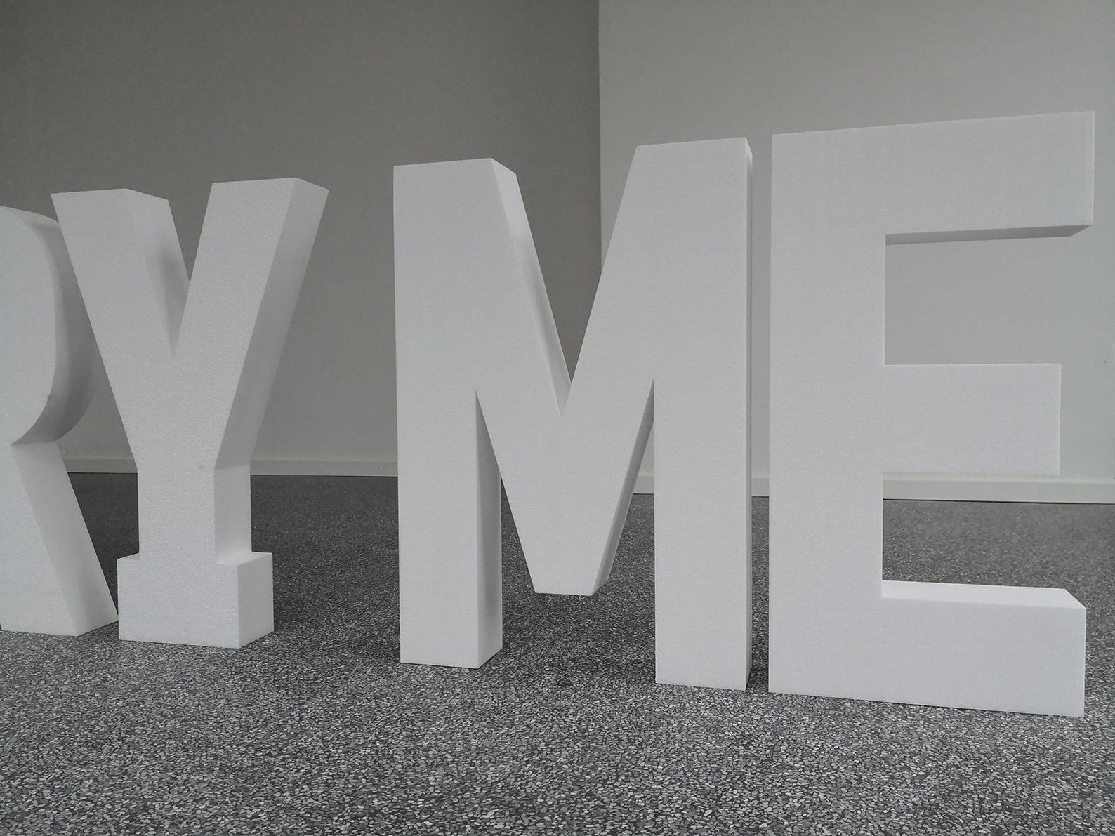 Styrofoam Letters, Numbers, Any Letter, 70-50 Cm / 27-20 Inches, for ...