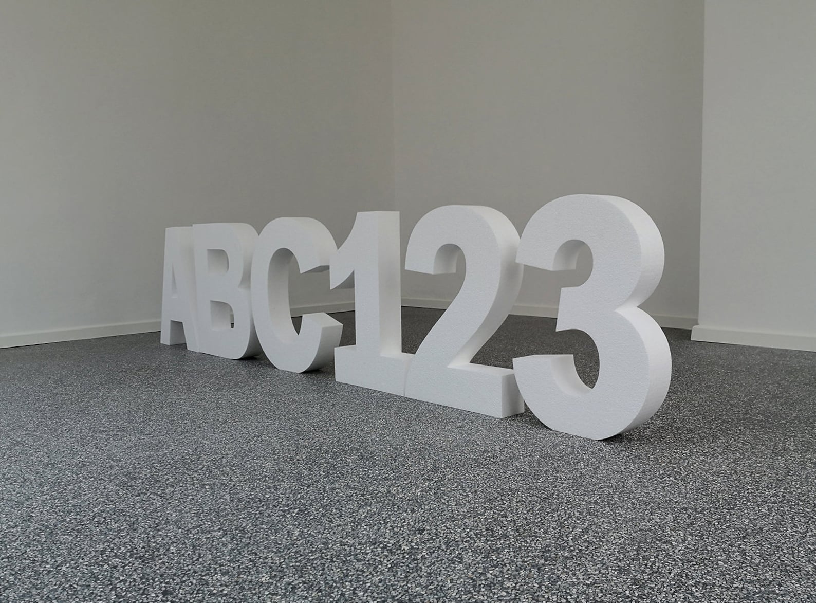 Styrofoam Letters, Numbers, Any Letter, 70-50 Cm / 27-20 Inches, for ...