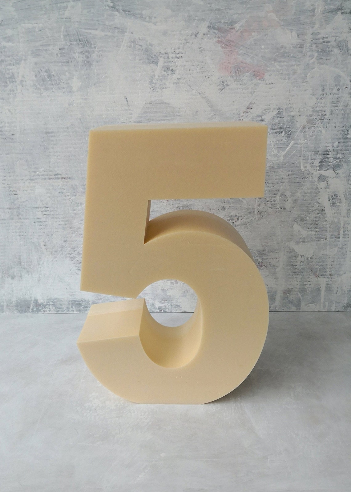 Casting mould NUMBER / LETTER / DIGIT Concrete casting mould | Etsy