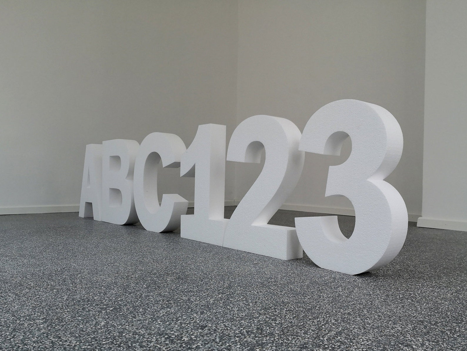 Styrofoam Letters, Numbers, Any Letter, 70-50 Cm / 27-20 Inches, for ...