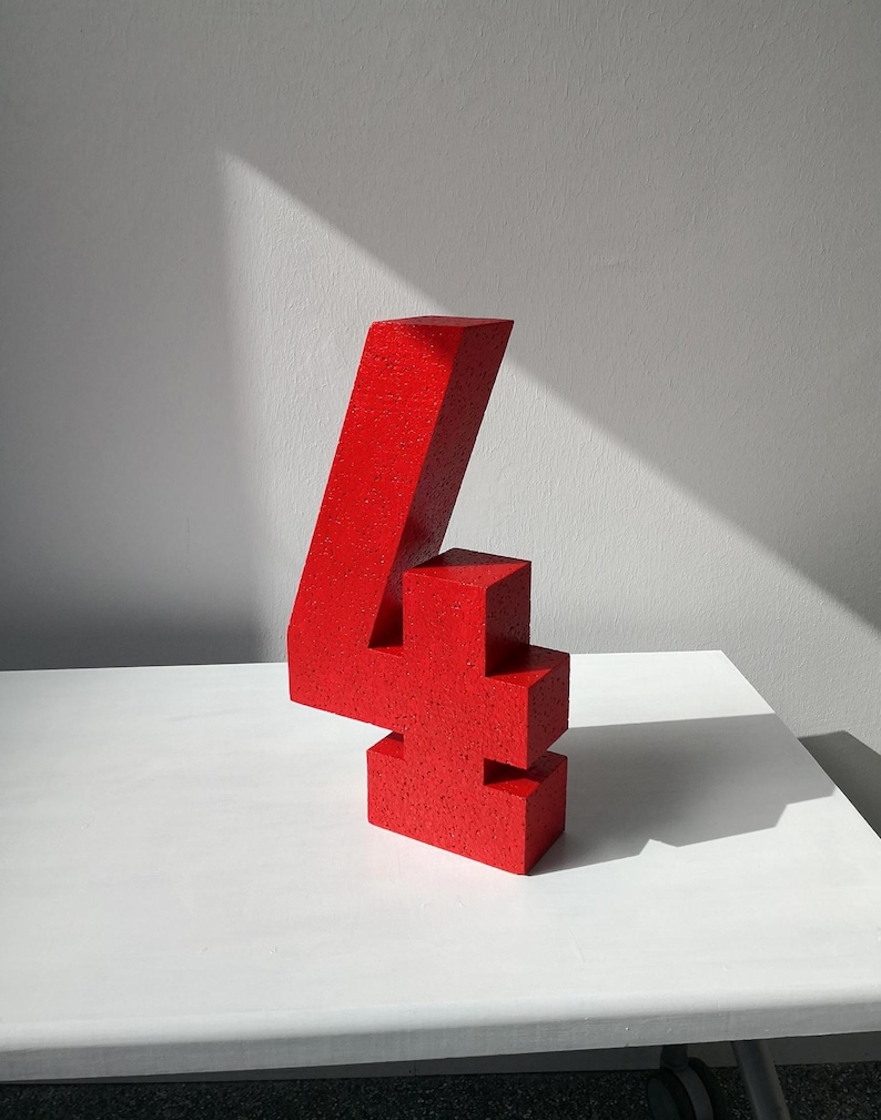 Personalized Styrofoam Number in Your Choice of Color - Birthday Party ...