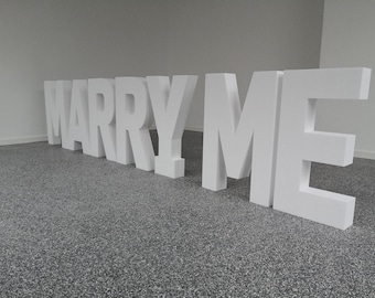 Marry Me Letters - Etsy
