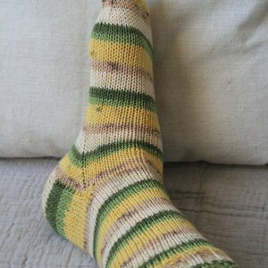 Hand Knitted Socks, Knitted Socks, Handmade Socks, Knitted Cotton Socks ...