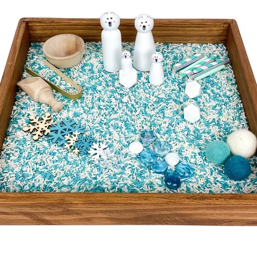 Frog Tuff Tray Frog Loose Parts Frog invitation Pond Open Ended Play ...