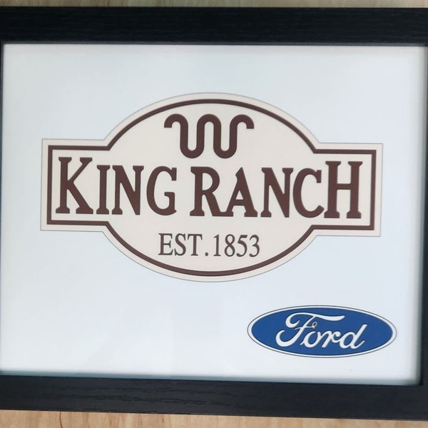 King Ranch Framing - Etsy