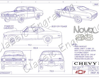 1969 Ford Bronco blueprint Drawing Unframed Color Poster Print - Etsy UK