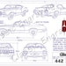 1971 Olds 442 W-30 "blueprint Drawing" Unframed Color Poster Print - Etsy