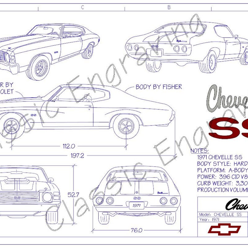 Chevelle Ss - Etsy